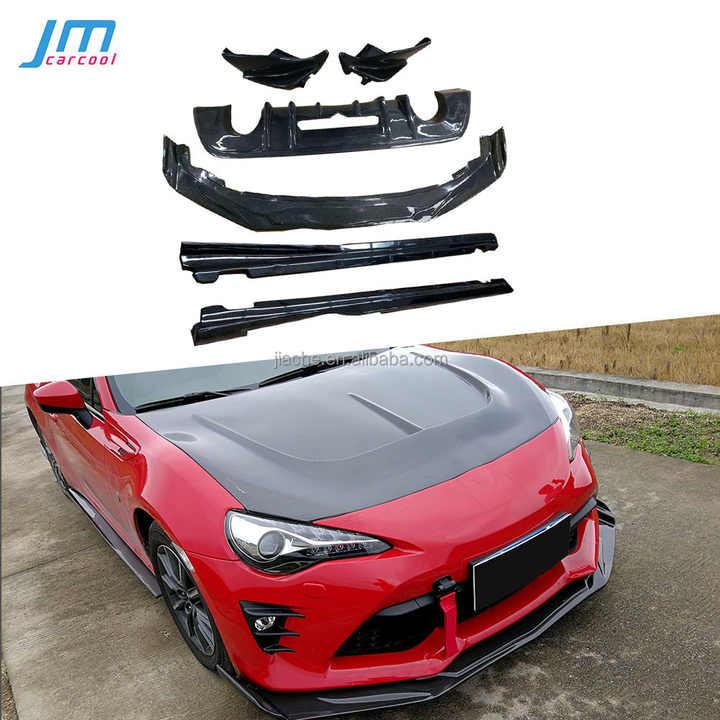 Toyota GT86 FT86 Body Kit - Carbon Fiber Front Bumper Lip