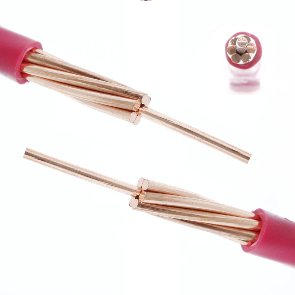 BV 1x16mm Single Core Hard Copper Wire PVC Insulation Oxygen-free ...