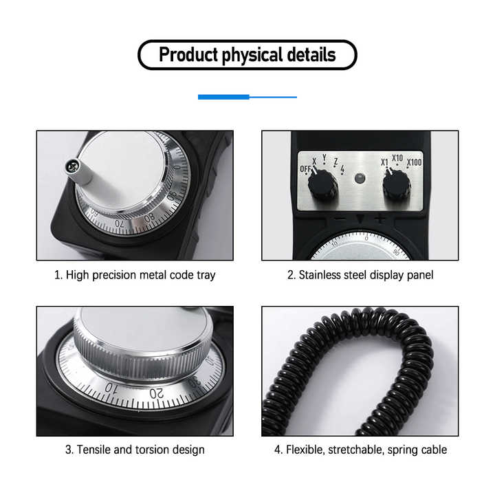 HLTNC STK Series Without Scram Handwheel Box 25 100 Pulse 5V 24V ...