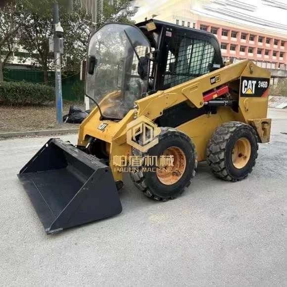 Free Shipping Used Cat 246d Skid Steer Front Loader Tractor Cat 246d ...