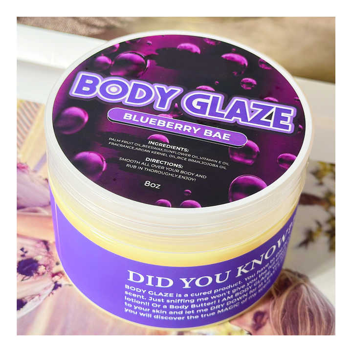 BLUEBERRY BAE Body Glaze Whitening Lotion with Vitamin E Shea Butter ...
