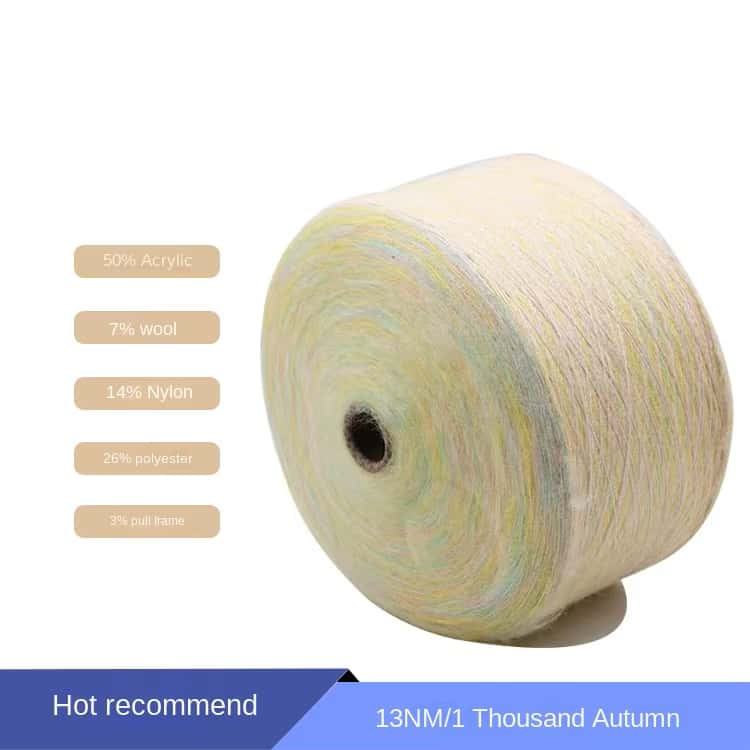 Autumn and Winter 13NM/1 Qiuqiu Mohair Flowform Fancy Yarn for Hand ...