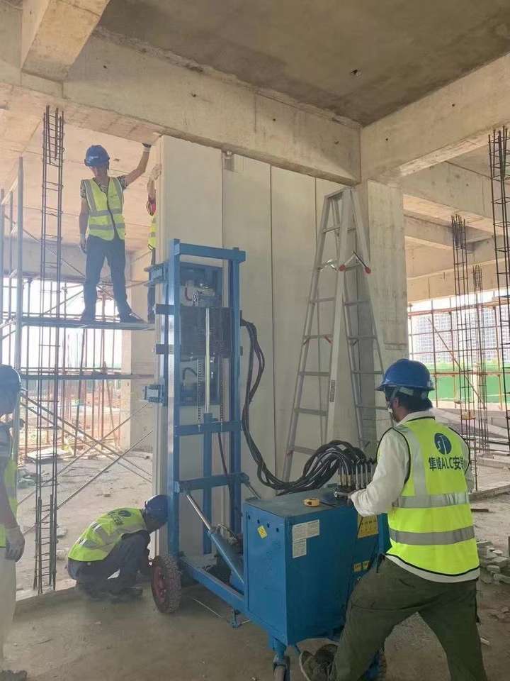 6-meter Precast Concrete Wall Panel Lifting Hydraulic Electric Wall ...