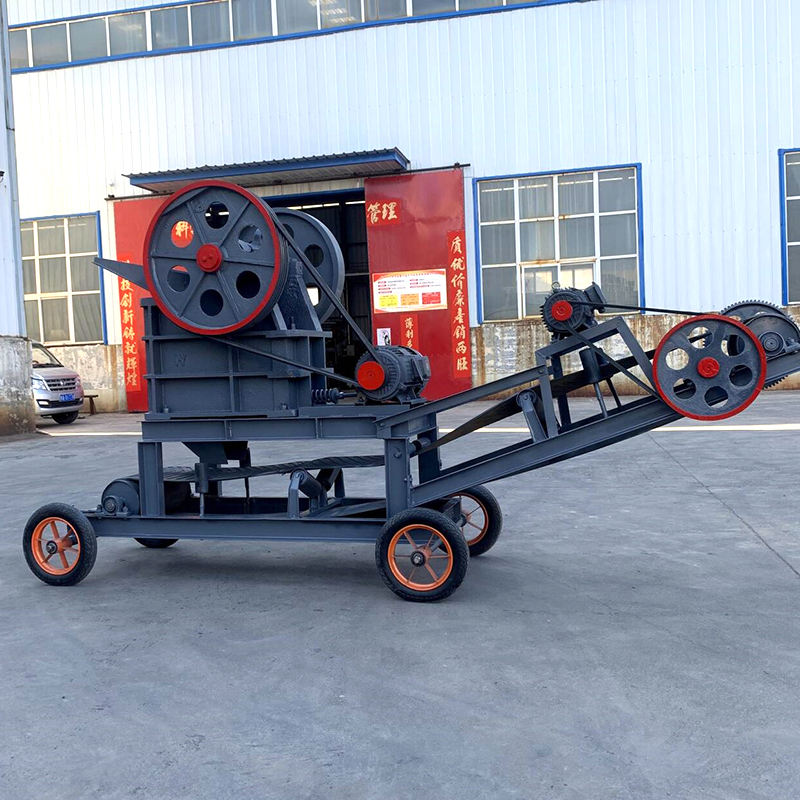 Mobile Small Stone Crushers 150*250 250*400 Portable Diesel Jaw Crusher ...