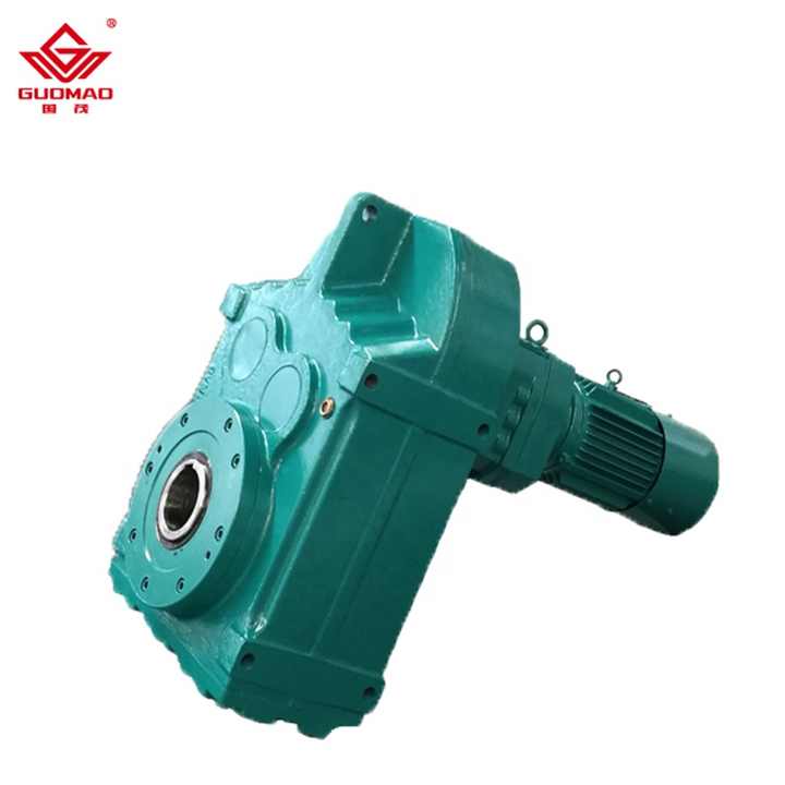 F Series RPM Reducing Gear Motor Gearbox With Parallel Shaft for ...