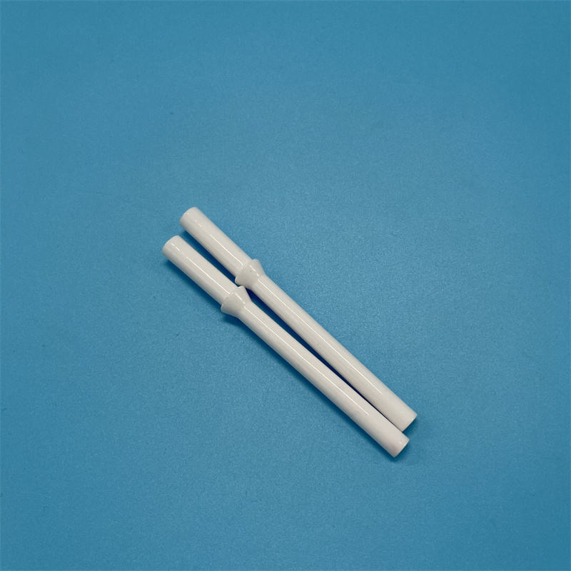 Surface Glazed Alumina Ignition Tube Insulator Al2O3 Ceramic Electrode ...