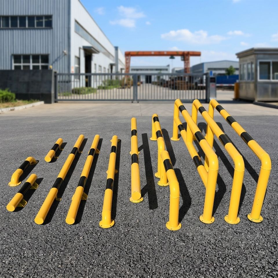 Heavy Duty U Bar Pipe Safety Guard Metal Downpipe Protector for ...