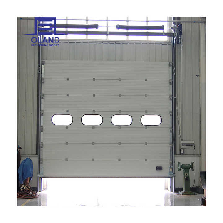 Entrance Factory Overhead Industrial Sectional Gate and Automatic ...
