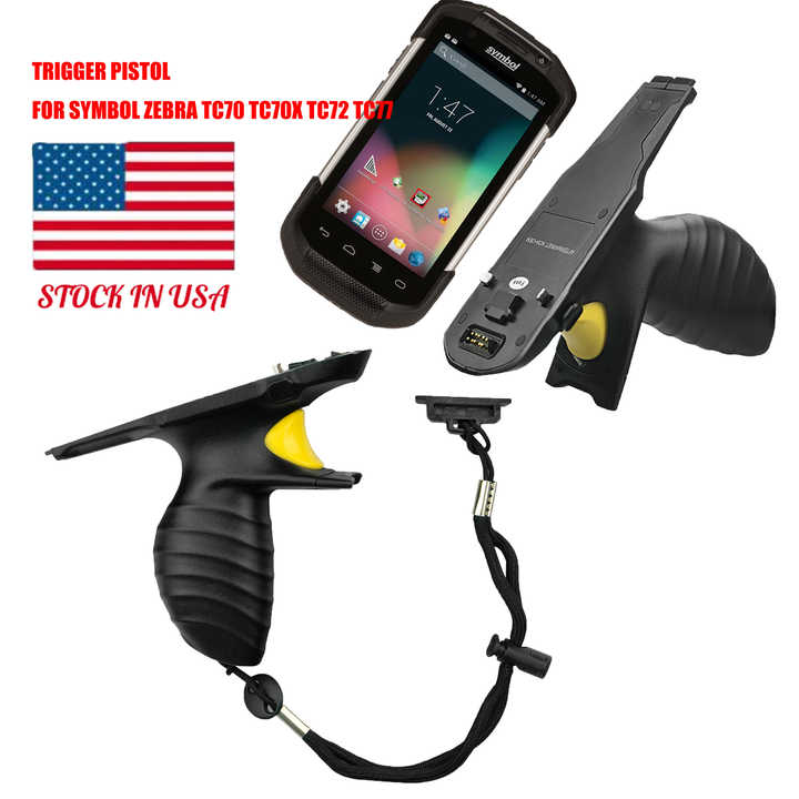 Snap-on Trigger Handle for Symbol Zebra Motorola TC77 TC75 TC70 TC72 ...