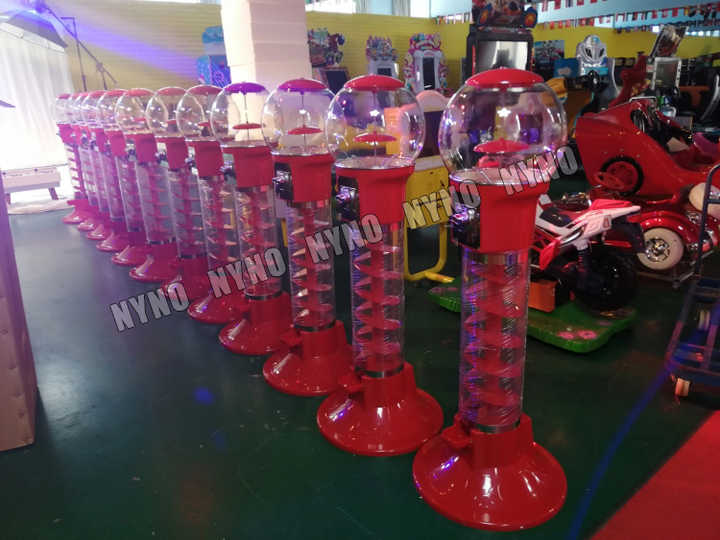 Candy Bouncy Ball Spiral Vending Machine for Sale - Bestseller