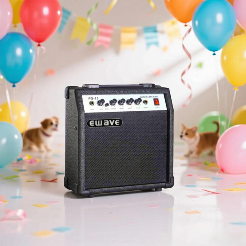 AIERKE EWAVE PG-15 Portable 20W Guitar Amp with Input for MP3 Player ...