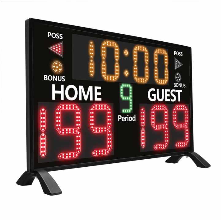 GX Latest Design Double Side Scoring Display LED 11-digit Electronic ...