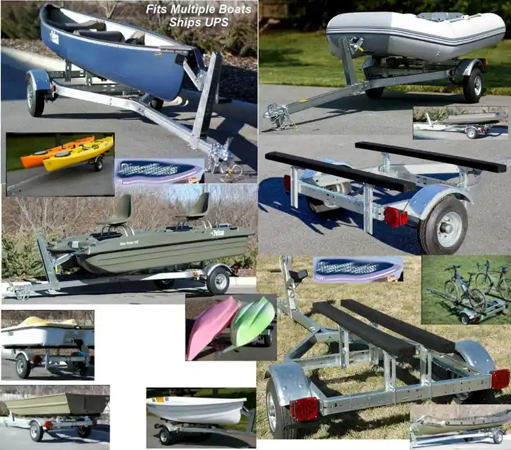 12' Multi Sport Aluminum Boat Trailer - Durable & Versatile