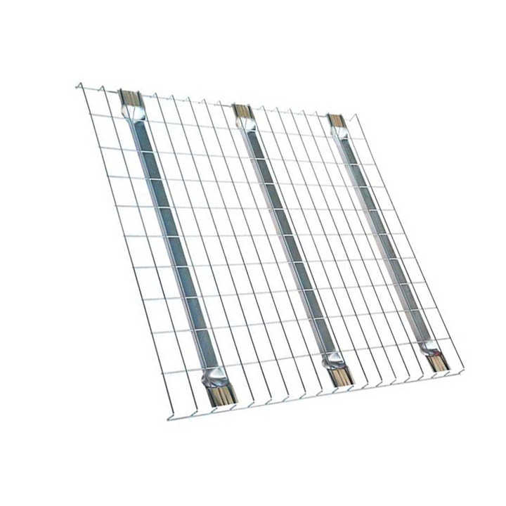 Galvanized Steel U Channel Wire Mesh Deck Shelves for Pallet Racking ...