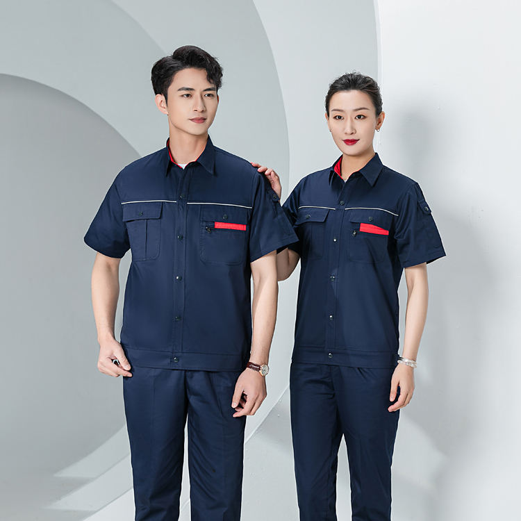 Wholesale Breathable Car Repair Work Scrubs Uniforms Short Sleeve ...