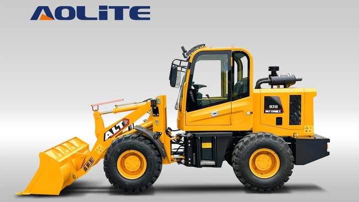 Aolite 610 1 Ton Mini Front End Wheel Loader with Quick Hitch | CE ...