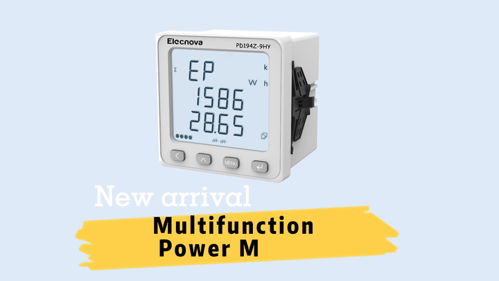 Factory Direct Supply Three Phase Power Quality Monitor Multifunction Panel Power Energy Meter ...