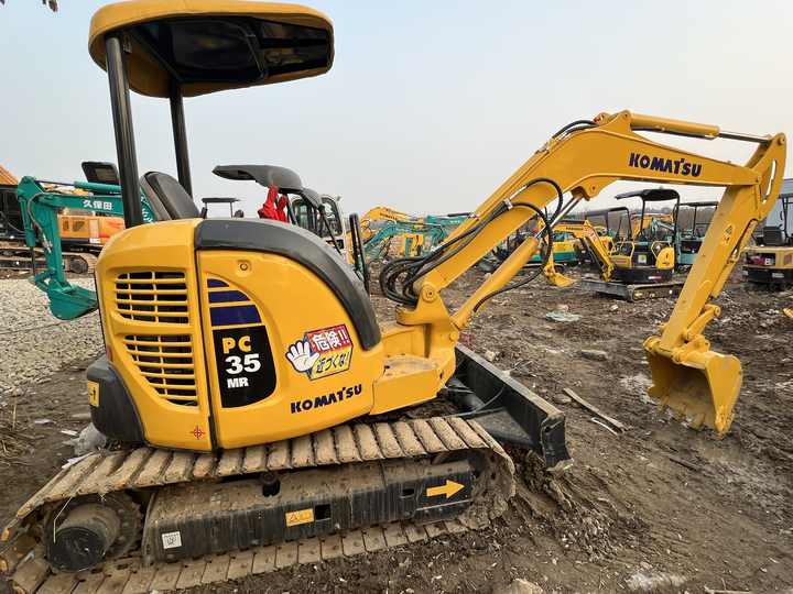 Original Second-hand komatsu PC35 Machine From Japan 3.5 Ton Used Crawler Excavators for Home or ...