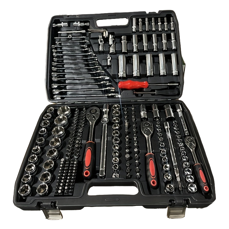 216 Piece Professional Mechanic Tool Suit - Durable Carbon Steel ...