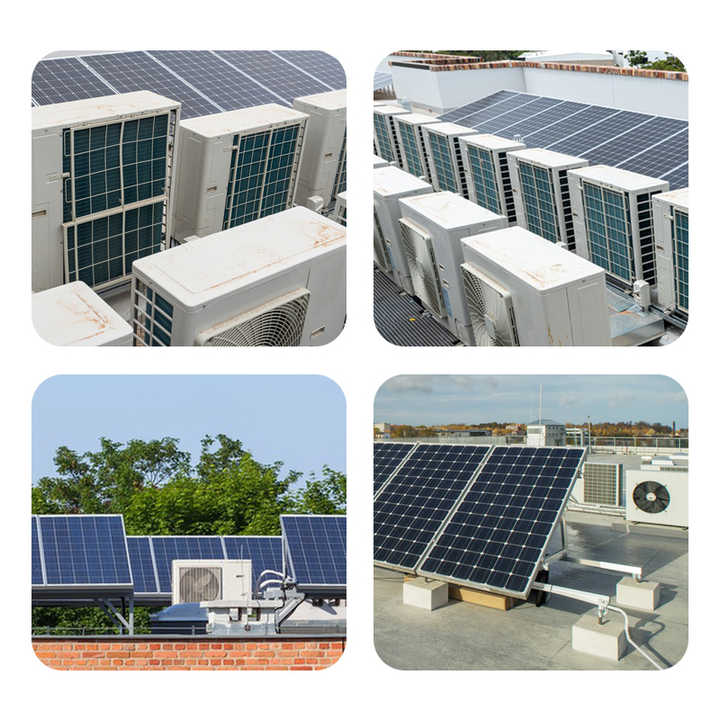 Home Use Solar Panel Air Conditioner Custom Solar Powered Ac Dc Hybrid ...