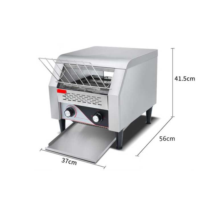 TT-150 Commercial Vertical Quick Conveyor Toaster Electric Belt Bread ...