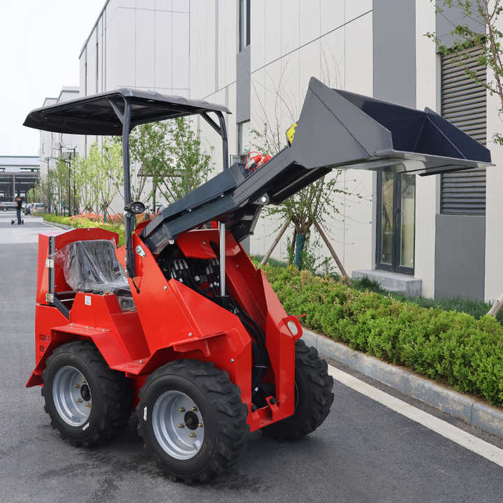 Customized Telescopic Dingo Skid Steer Loader Electric Wheel Mini Front ...