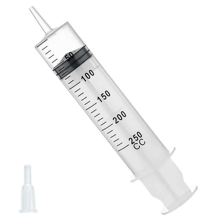 Medical 3 Parts Sterile Syringe 1ml to 500ml Large Big Veterinary ...