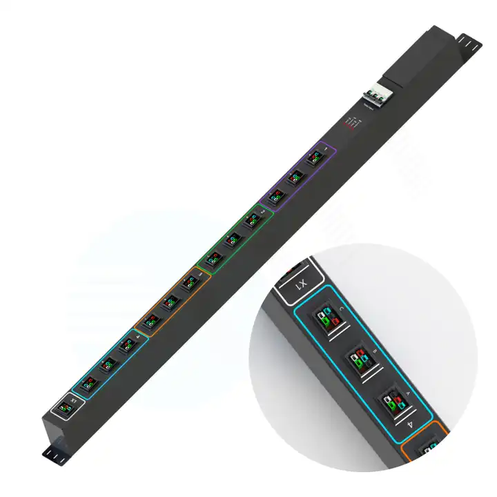 125A 480V PDU with 12way Socket Rack Mount - OIT Power Solutions
