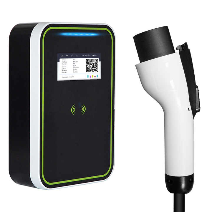 32A European Standard EVSE Wallbox 7KW AC Electric Car Charger Station New CCS/Type 2 Ev Charger ...