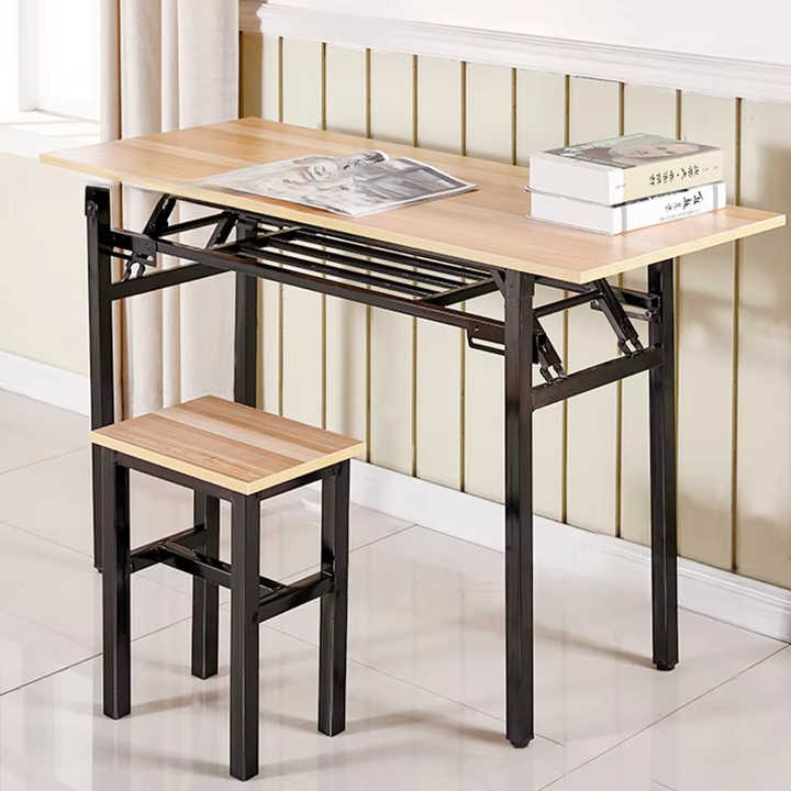 Factory Folding Stall Nail Art Table Conference Long Training Desk Home ...