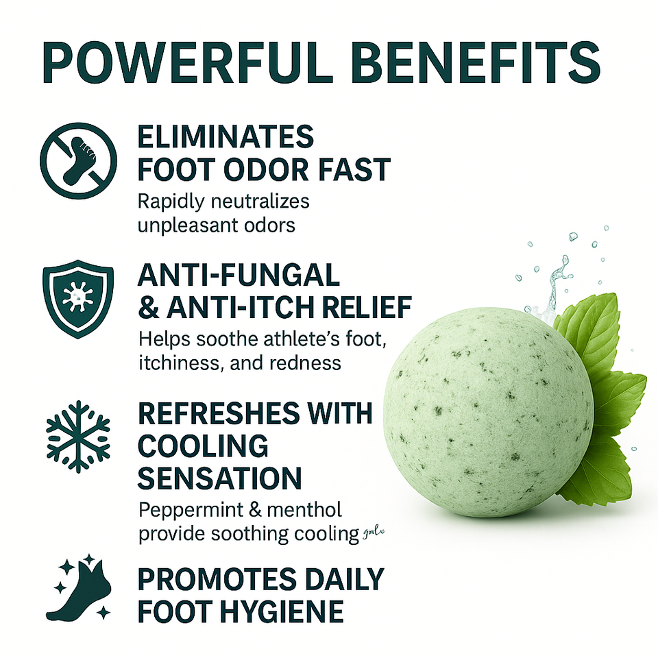 Wholesale Anti-Fungal Foot Soak Bombs with Activated Charcoal Tea Tree ...