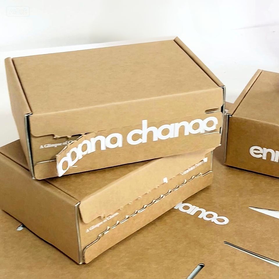 Custom Easy Zipper Tear Strip Mailer Packaging Box and Corrugated ...