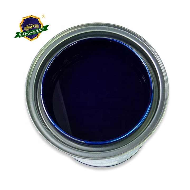 High Gloss Car Paint High Quality Automotive Paint 2K Reddish Blue ...