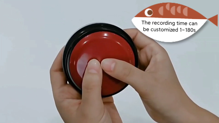 Customized Dog Talking Buttons - Recordable Buzzers Animal