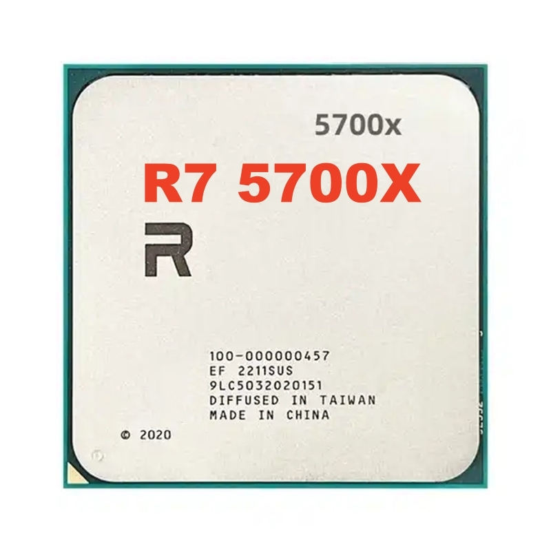 Good Condition R7 5700X Processor for Desktop Computer Games CPU R7 ...