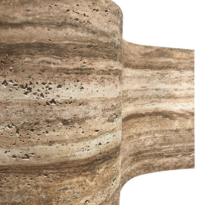 Natural Stone Ultra Thin Marble Veneer Sheet Panel Flexible Stripe ...