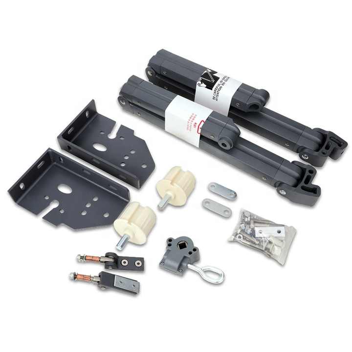 Black Metal Motorized Retractable Folding Arm Awning Assembly ...