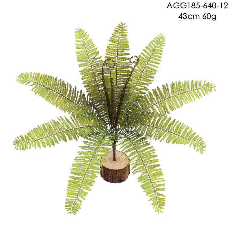 Artificial Leaves Fern Hanging Branch for Wedding Gift Decoration ...
