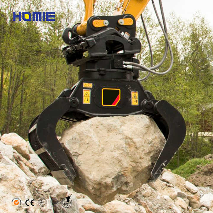 HOMIE Excavator Grapple Attachment Hydraulic Demolition Grapples ...