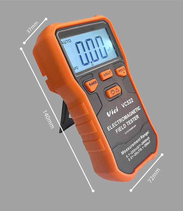 EMF Meter, VICI VC522 Electromagnetic Field Radiation Detector of ...