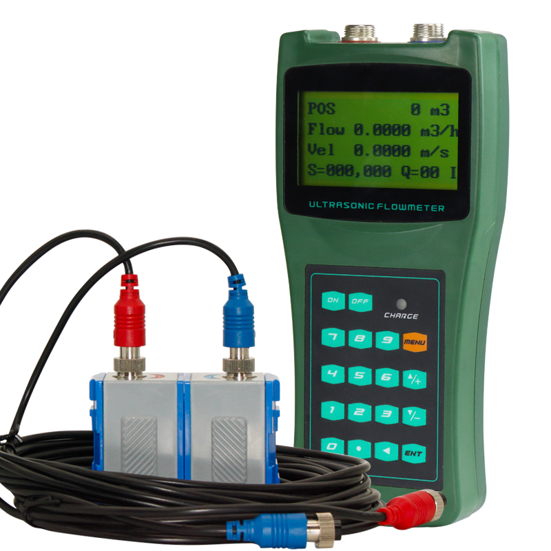 Handheld Variable Area Flowmeter Portable Clamp-On for Oil Water ...