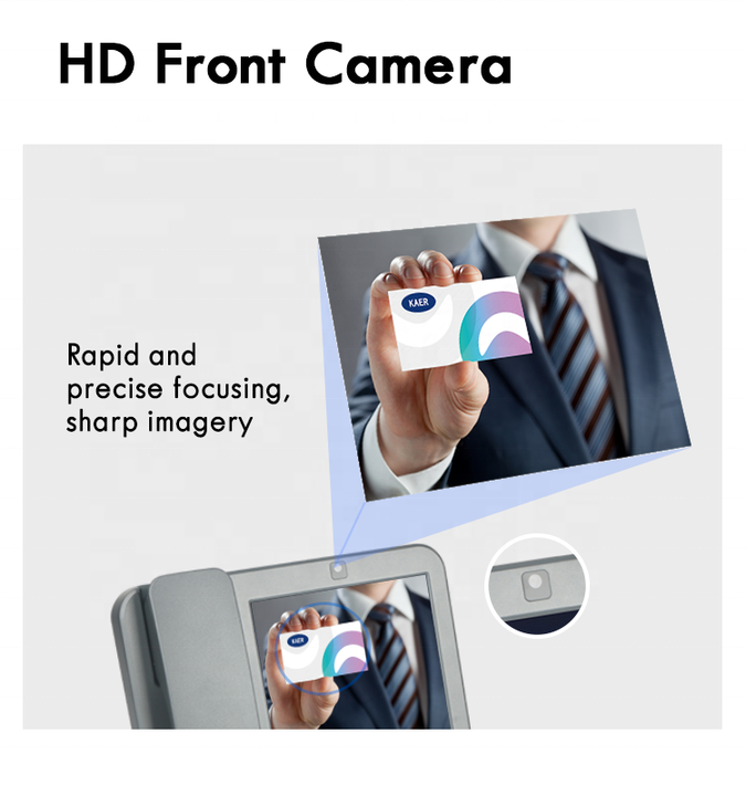 OEM ODM LTE SIM Card Cordless Landline Home Smart Video Telephone 4G ...