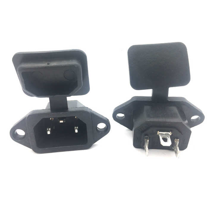 Waterproof AC Socket - 250V 10A IEC320 C14 Inlet Power Outlet