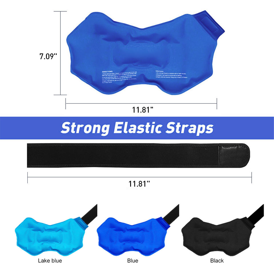 Wholesale Elastic Gel Pack Ice Compression Wrap Cold Therapy for Foot ...