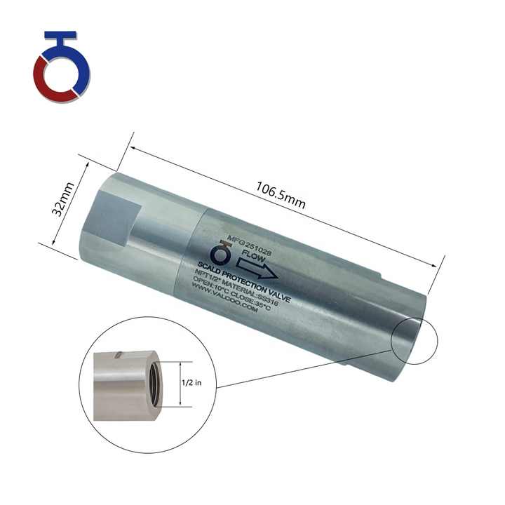 Emergency Shower Scald Protection Valves - Safety First
