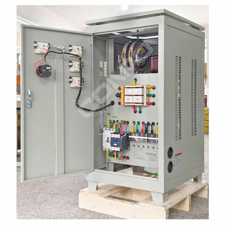 50KVA 3Phase Servo type ac Automatic Voltage regulator stabilizer AVR ...