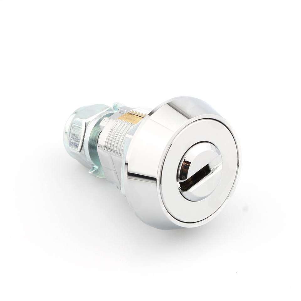Cam Lock with Flat Key for Metal Cabinet 19mm Vending Atm Machine Lock ...