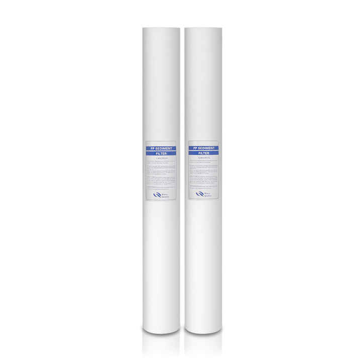 MSQ 20 Inch 1/5 Micron Flat Pp Cotton Sedimentation Filter Core Filter ...