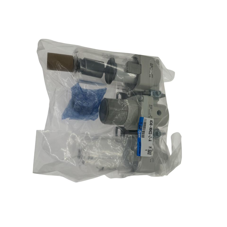 SMC AC10-AC40-A Series Air Combination: Air Filter+Regulator+Lubricator ...