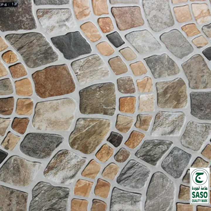 Foshan Guci 400x400mm Rustic Stone Ceramic Tiles for Gardens
